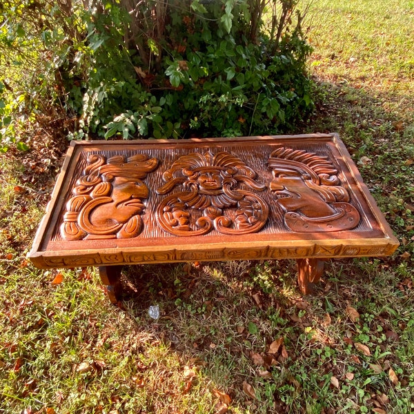 Carved Table - Etsy