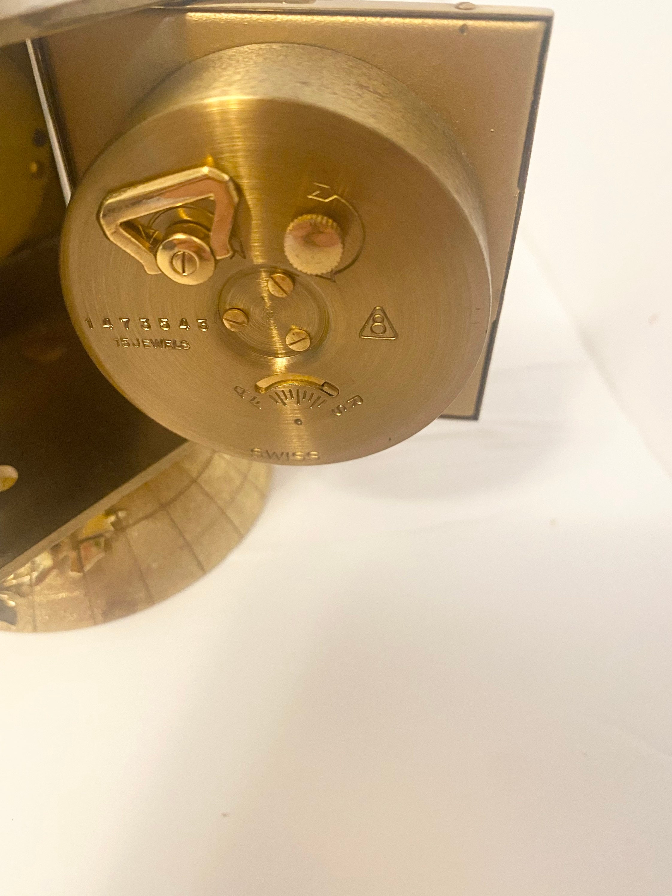 RARE Vintage Relide Swiss Made Tabletop Clock and Weather Station Globe ...