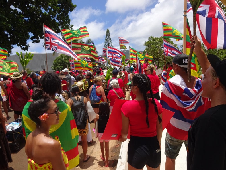 Large Kanaka Maoli Flags - Etsy