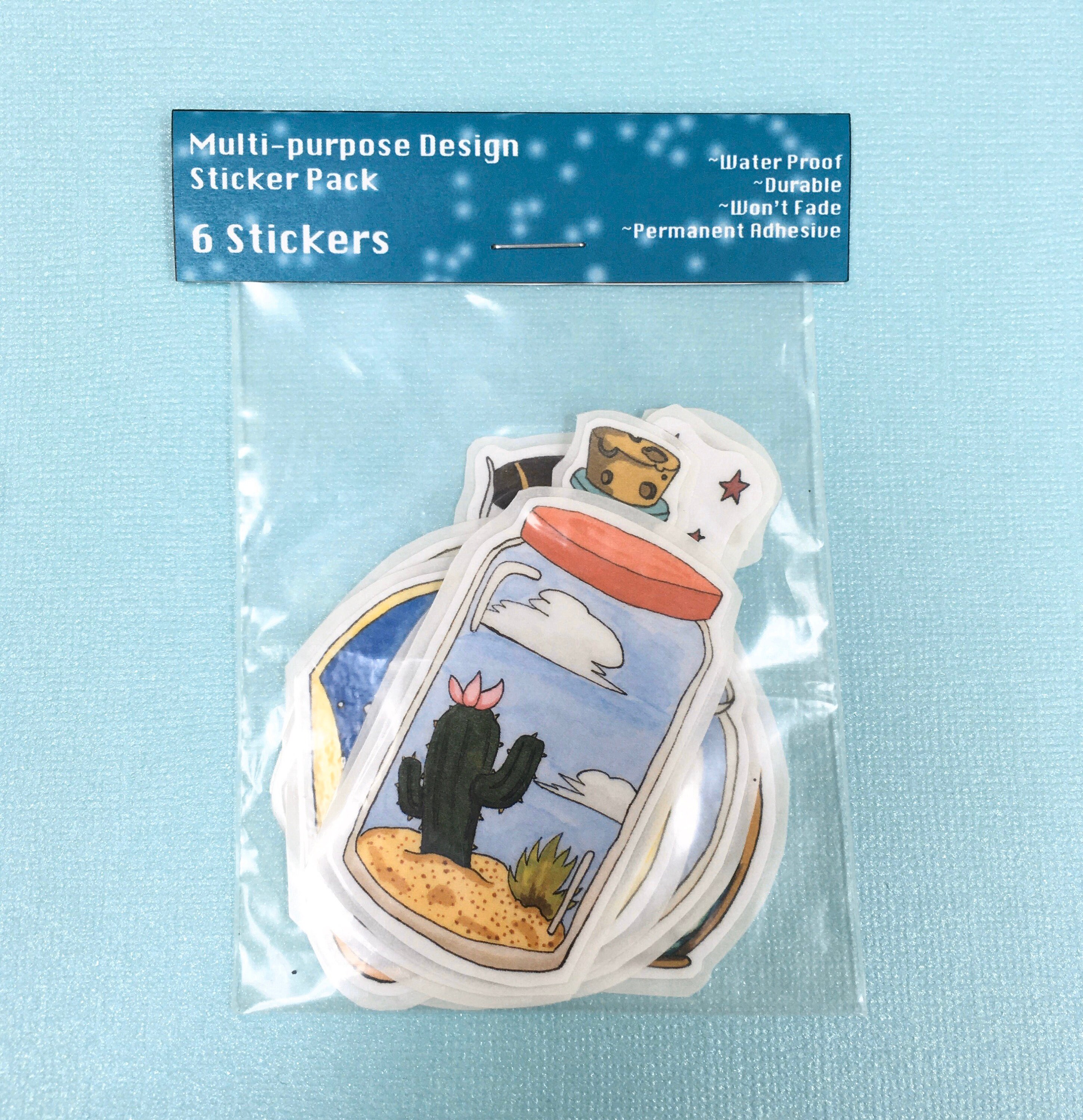 Multi-purpose Sticker Pack - Etsy