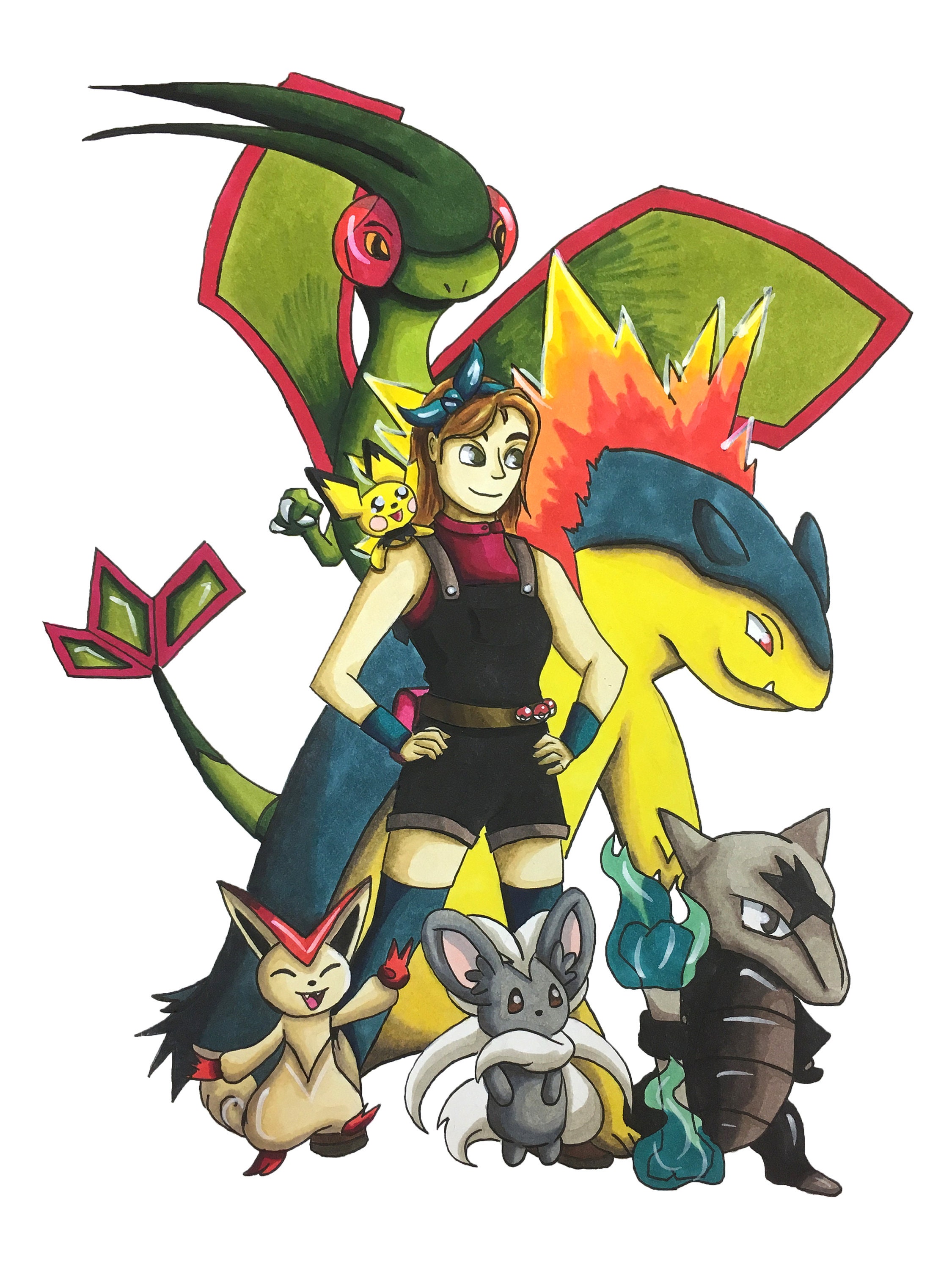 Pokemon Trainer Gold Team