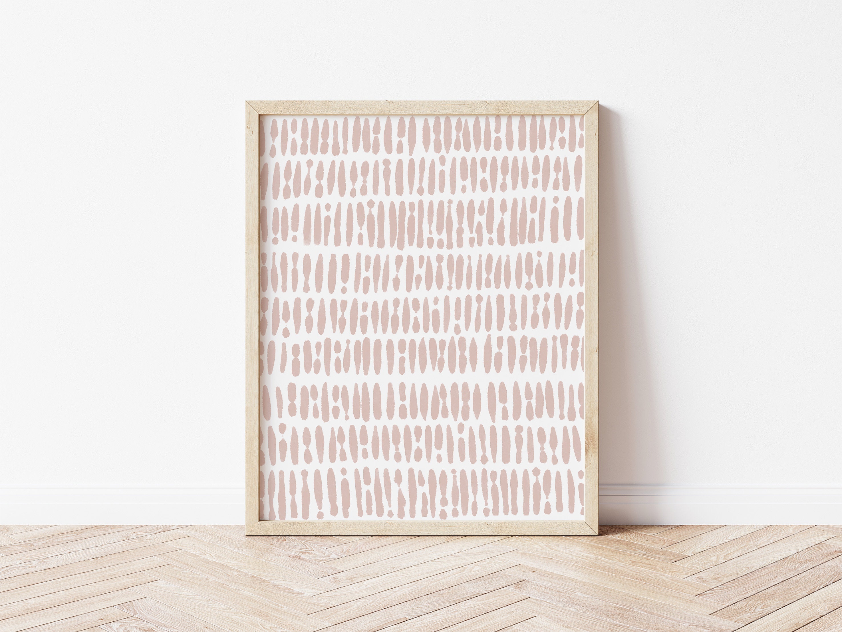 Set of Three Blush Prints Digital Download PRINTABLE Wall - Etsy