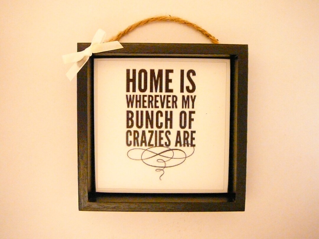 Home Shadow Box - Etsy