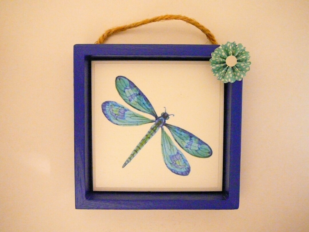 Dragonfly Shadow Box - Etsy