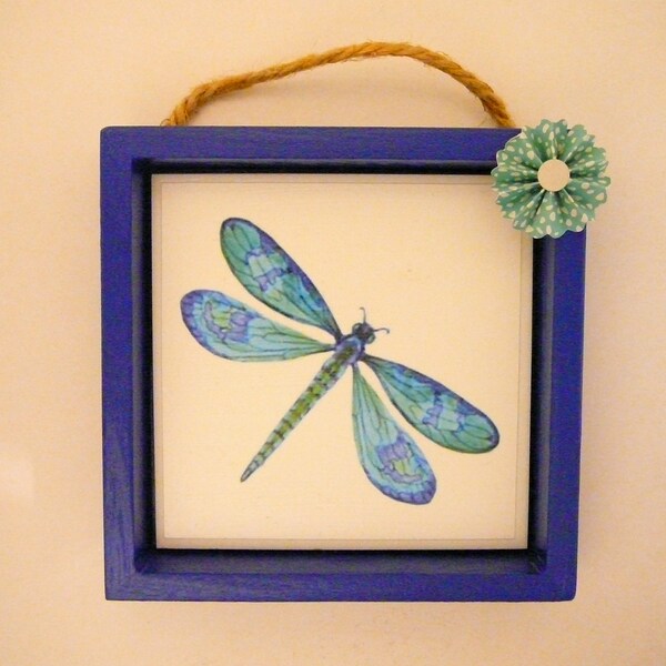 Dragonfly Shadow Box - Etsy