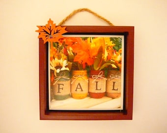 Fall Shadow Box - Etsy