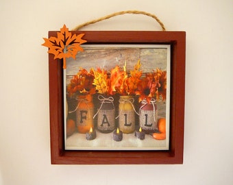 Fall Shadow Box - Etsy