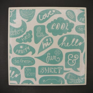 Caption's Ceramic Tile Coasters Set of 4 - Etsy