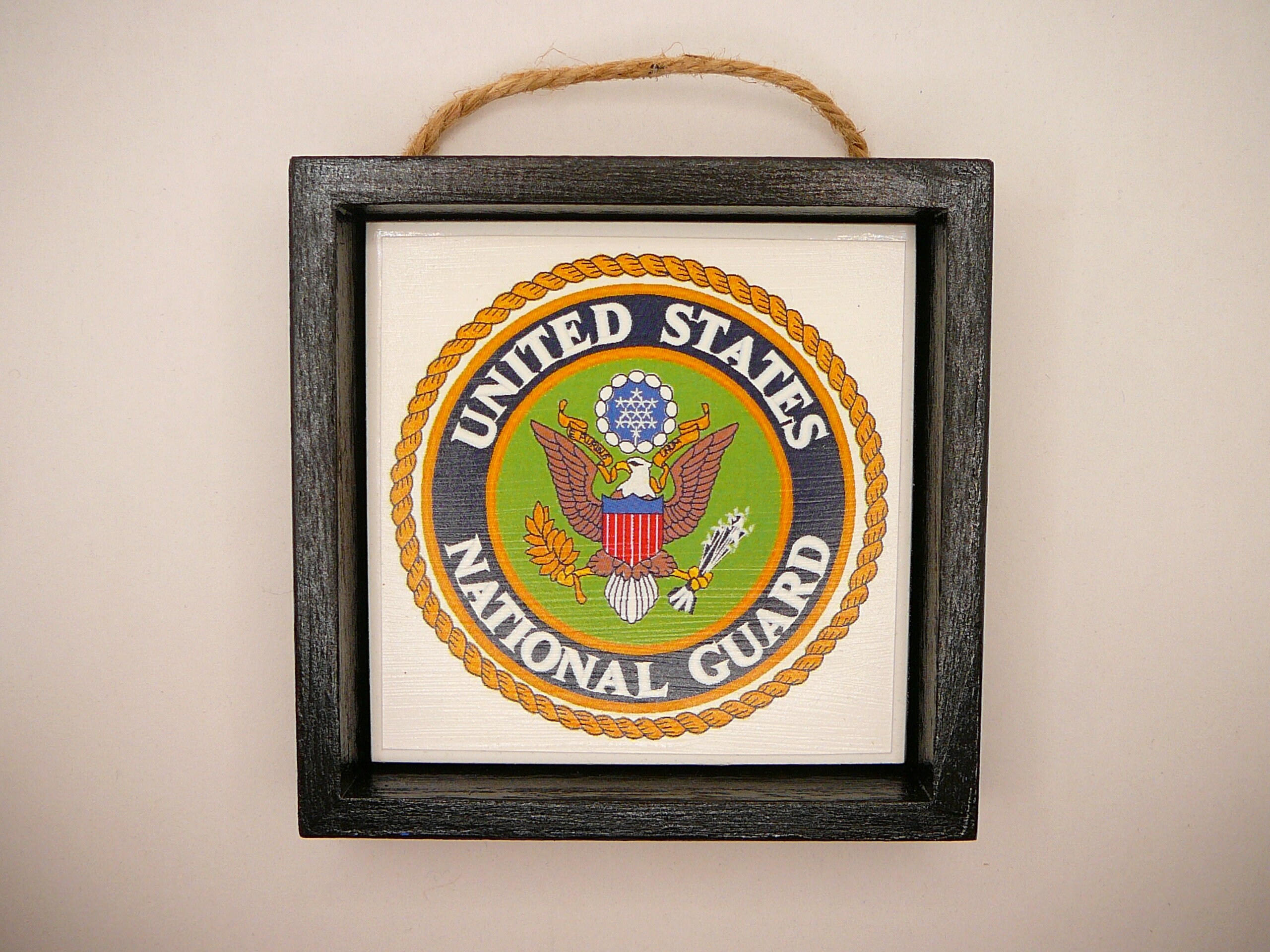 U.S. National Guard Shadow Box - Etsy