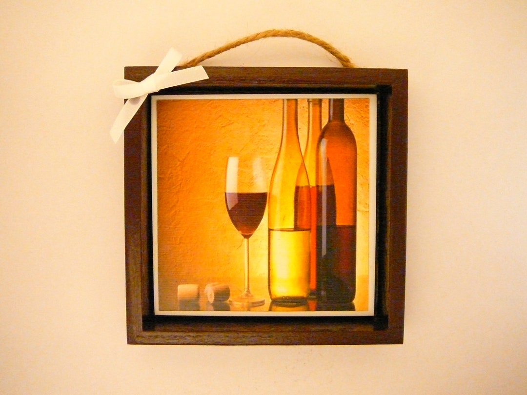 Wine Shadow Box - Etsy