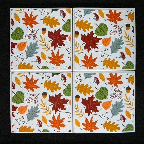 Fall Coasters - Etsy