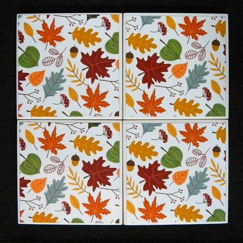 Fall Coasters - Etsy