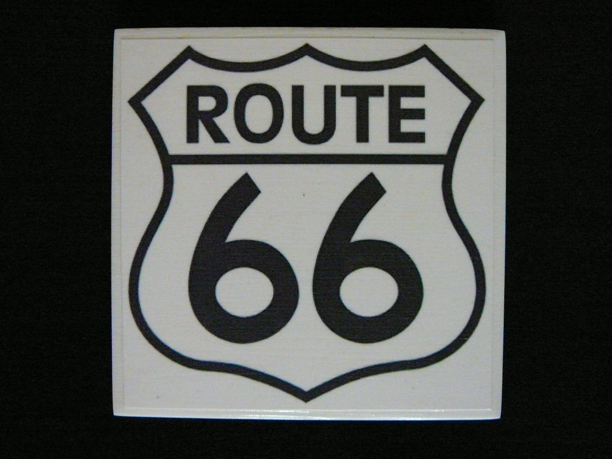 Route 66 Ceramic Tile Coaster - Etsy
