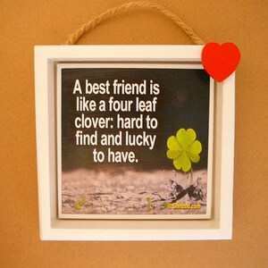Best Friend Shadow Box - Etsy