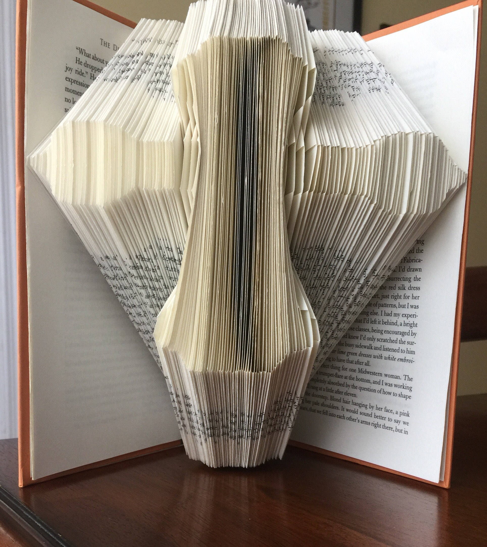 Folded Book Art-cross - Etsy