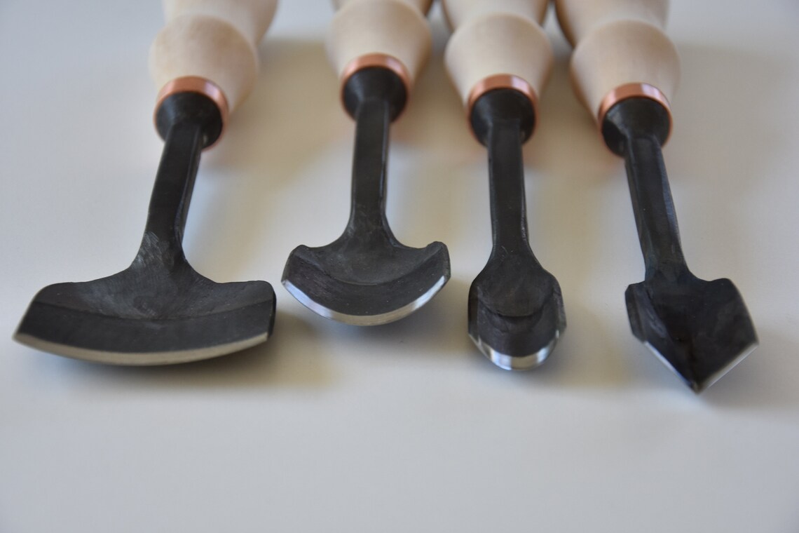 Handmade Heavy Duty Wood Carving Tools - Mallet Gouge Set - Etsy