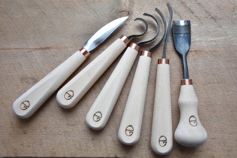 Spoon Carving Tools-wood Carving Tools-crook Tools-hook Tools-handmade ...
