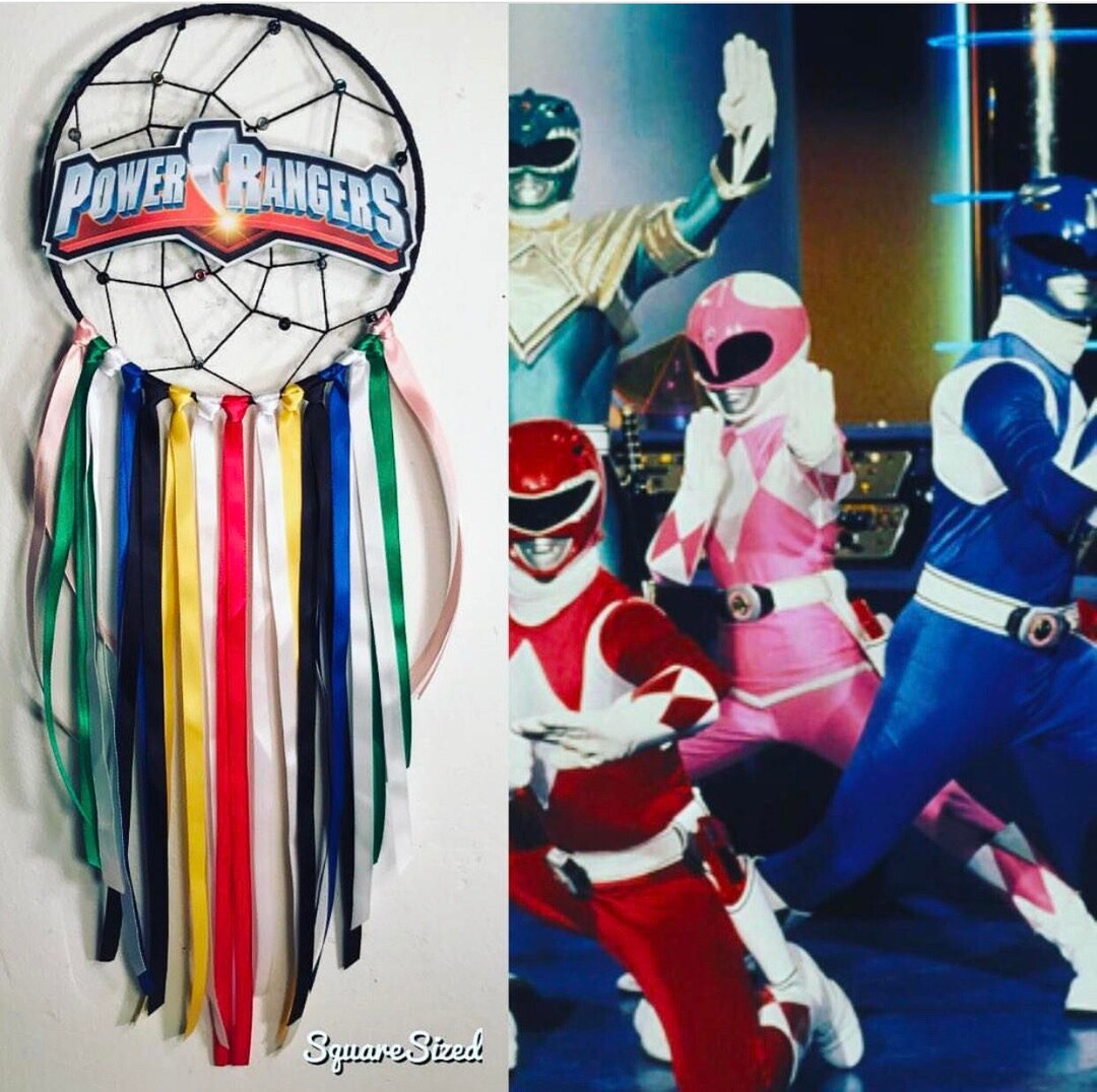 Power Rangers Dream Catcher, Power Rangers Gift, Power Rangers Decor ...