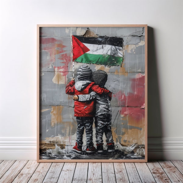 Gaza Art Canvas - Etsy