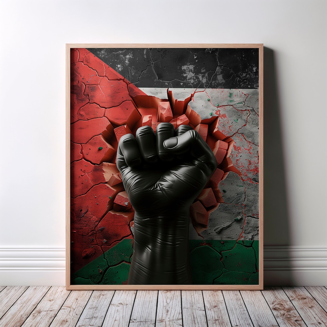 Palestine Wall Decor, Palestine Wall Art, Palestinian Wall Art, Let ...