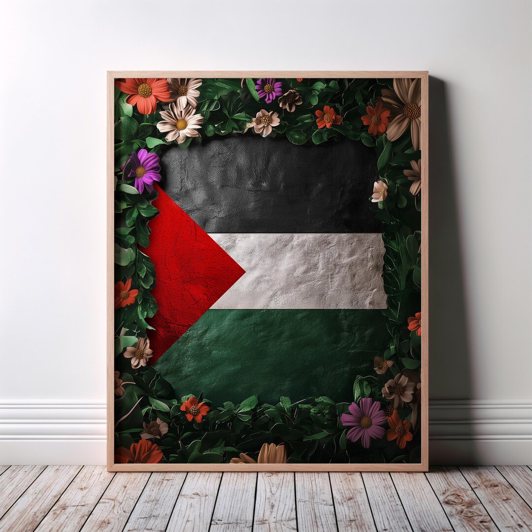 Palestine Wall Art, Let Gaza Live Poster, Palestinian Wall Art, Gaza ...