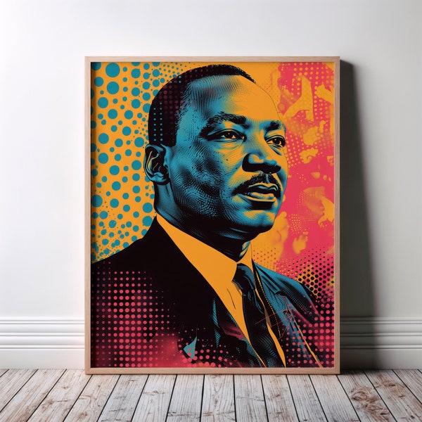 Dr Martin Luther King Jr Poster - Etsy