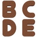 Chocolate PNG Letters and Numbers, Chocolate Font Typeface, Chocolate ...