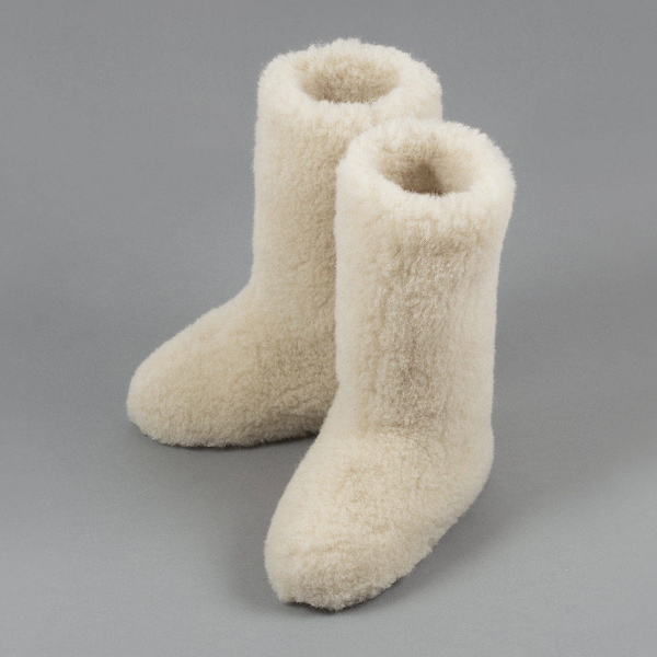 Wool Slipper Boots - Etsy