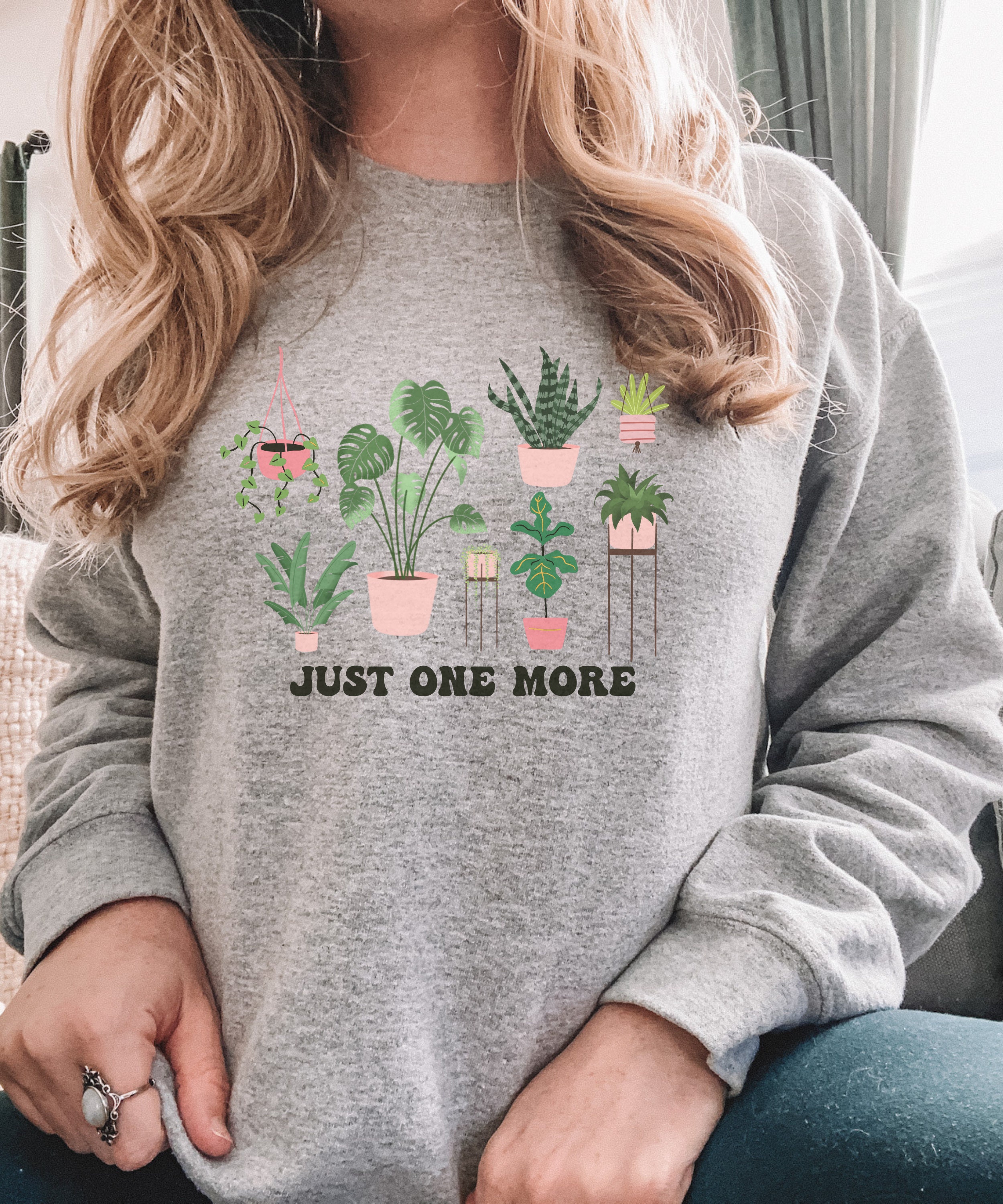 Just One More PNG Plant Lover Svg Plant Mama PNG Indoor - Etsy