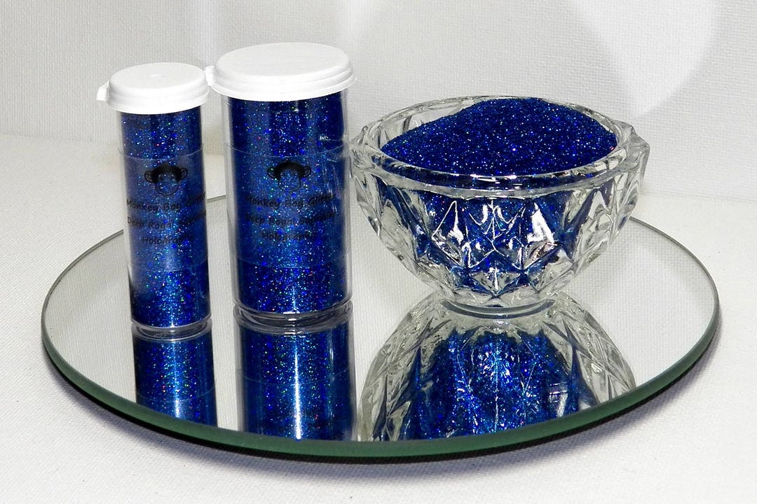 Deep Royal Sapphire Blue Holographic Glitter Extra Fine! B-96 - Etsy