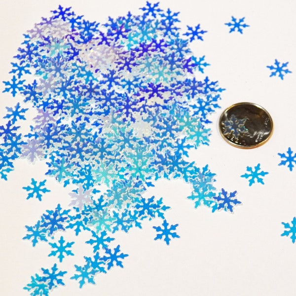 Snowflake Confetti - Etsy