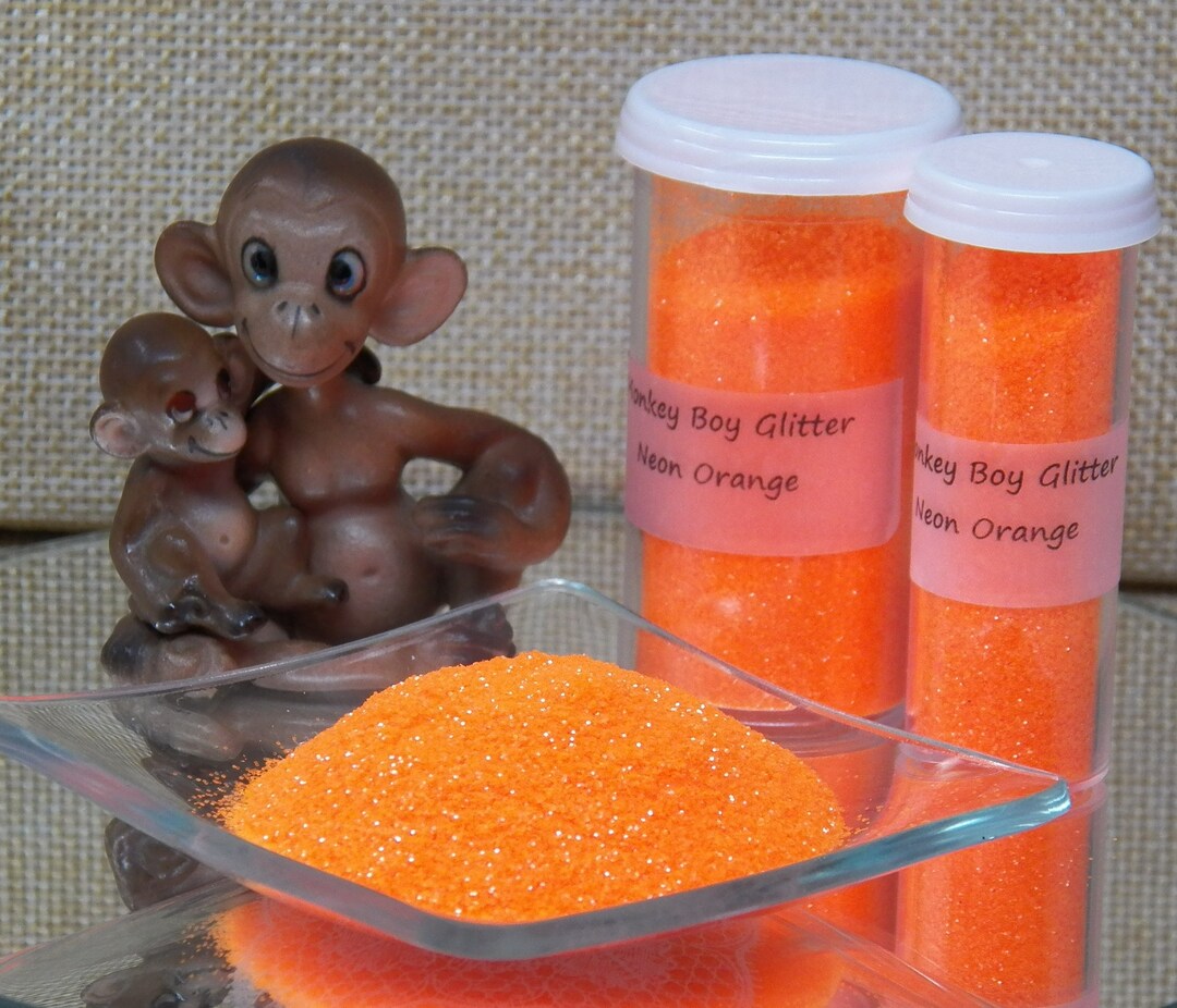 Neon Orange Glitter Extra Fine! B-195 - Etsy