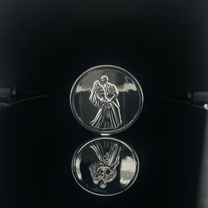 Engraved Wedding Coin Wedding Token Wedding Gift Brides - Etsy