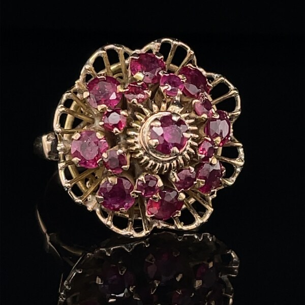 Large Ruby Ring - Etsy