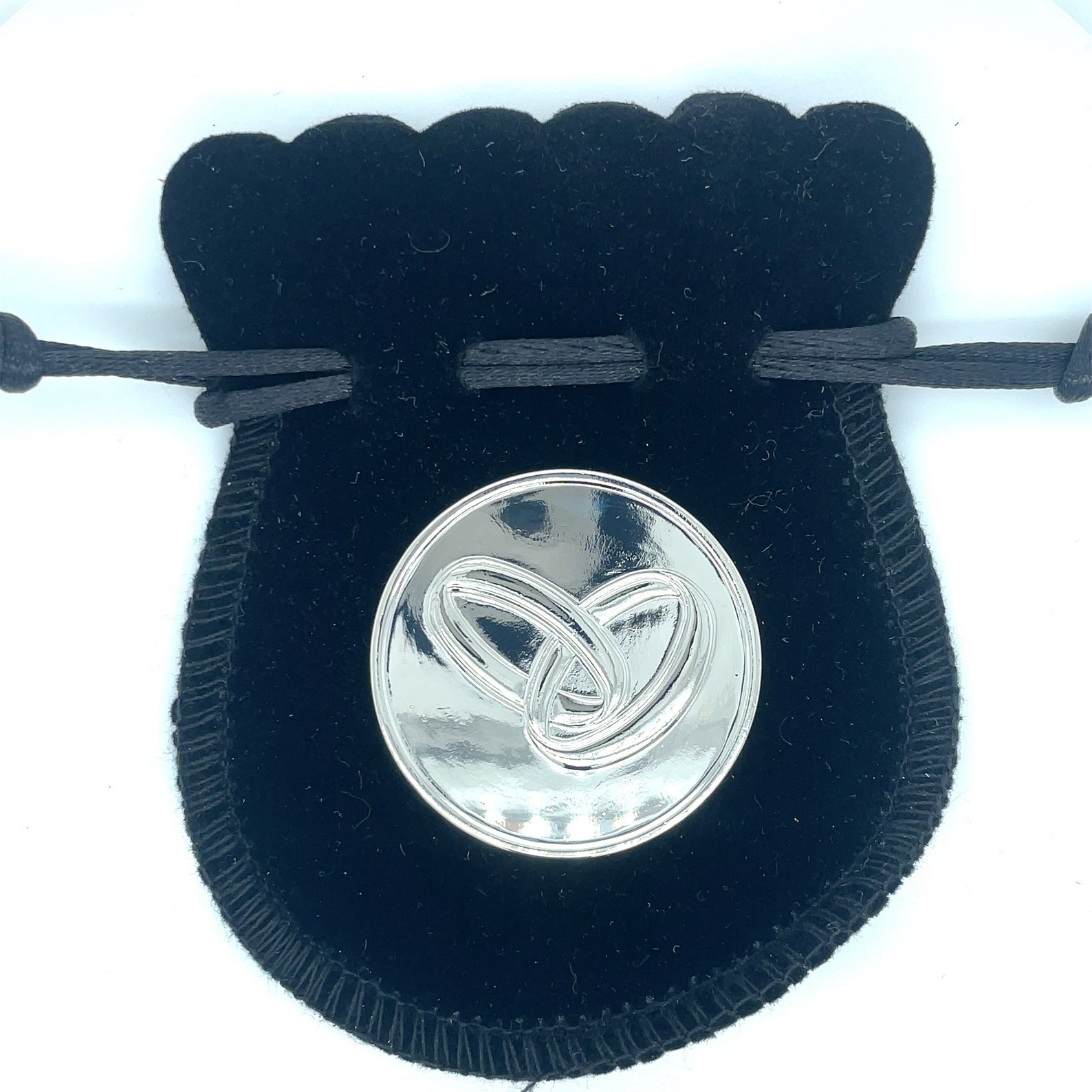 Engraved Wedding Coin, Wedding Token, Wedding Gift, Brides Gift, Grooms ...