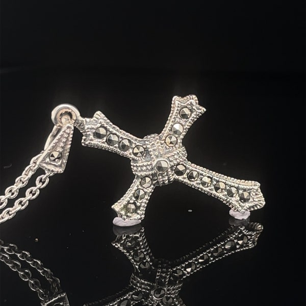 Marcasite Cross - Etsy
