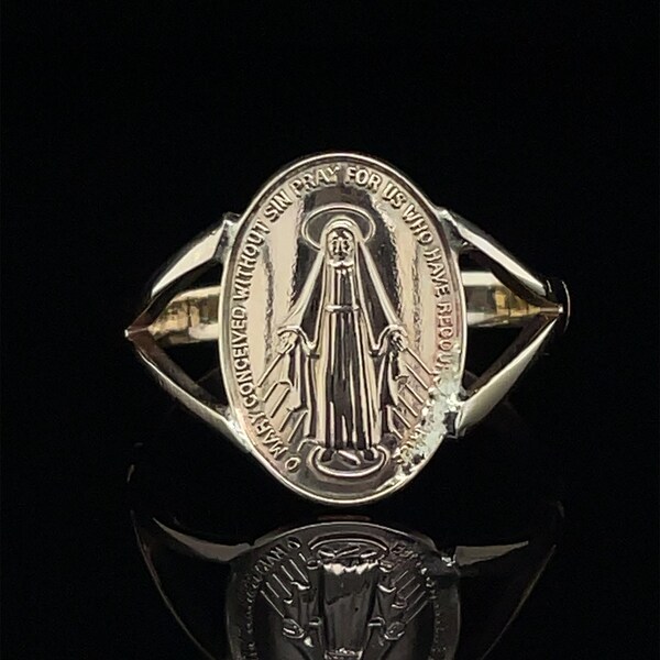 Our Lady Medal - Etsy UK