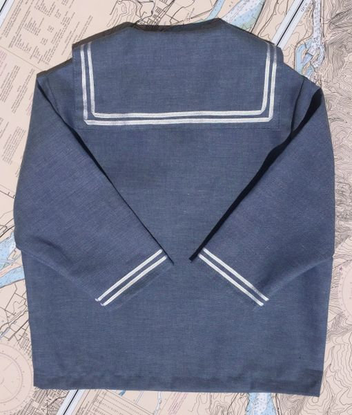 Chambray Middy Sailor Top - Etsy