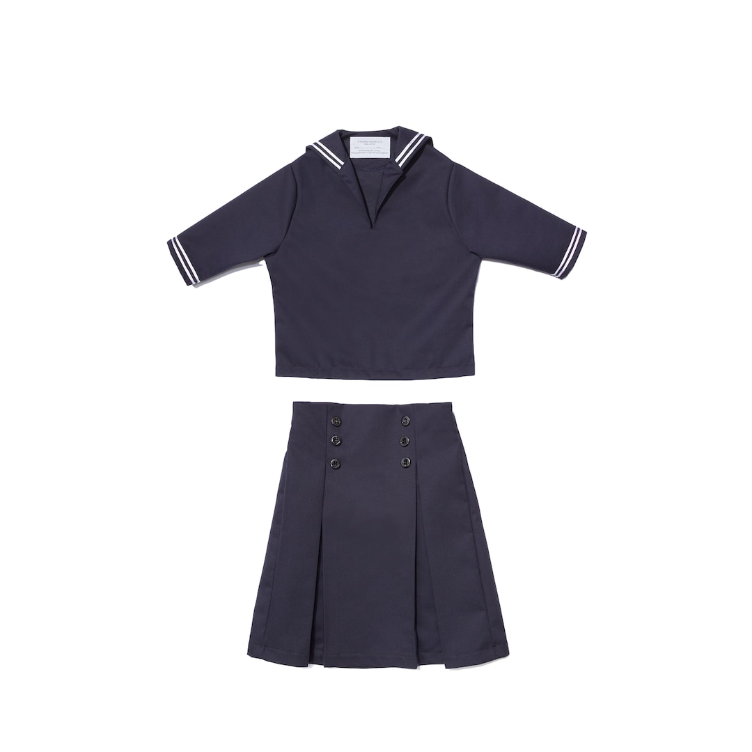 Girls Sailor Suit (middy Top and Skirt) - Etsy