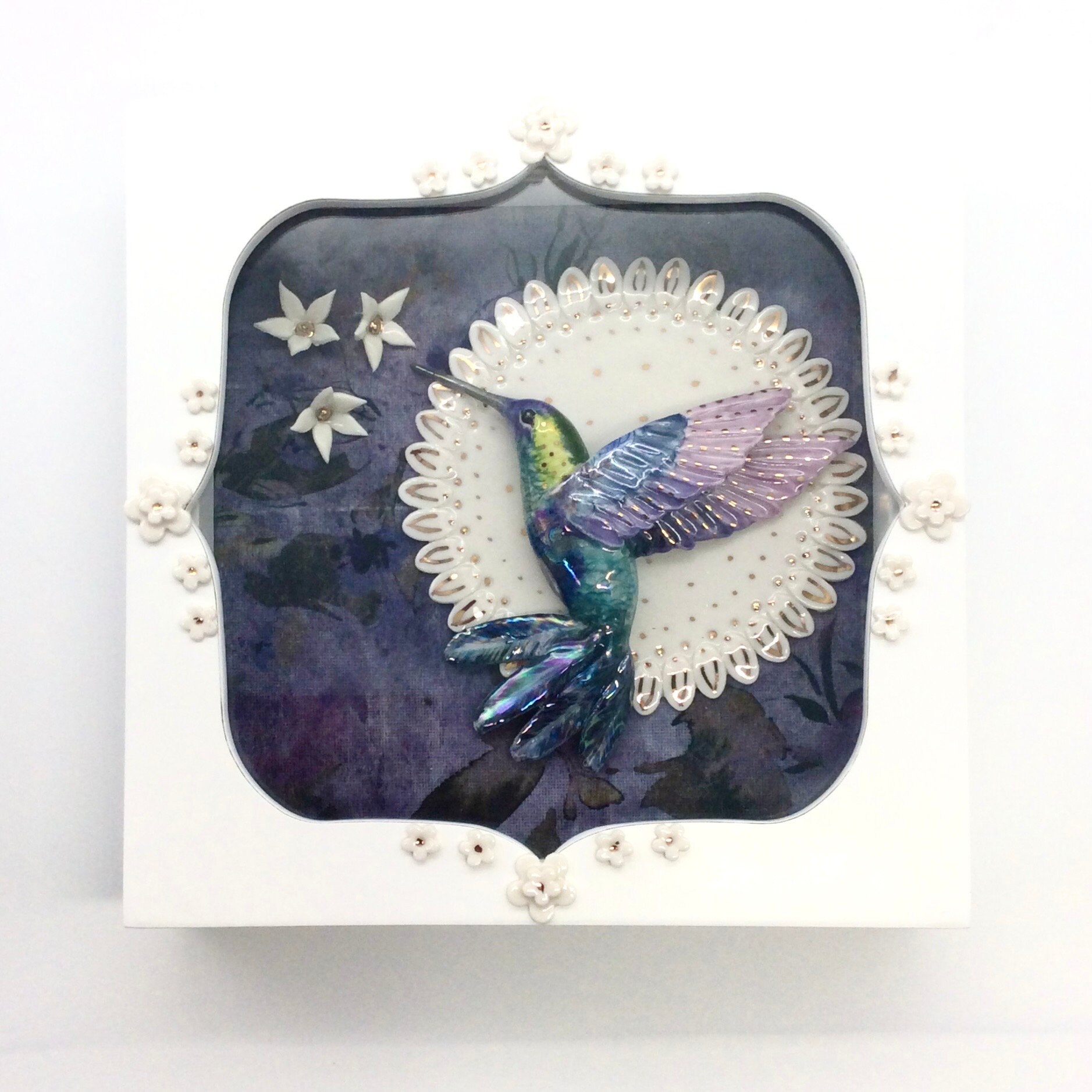 Hummingbird Shadow Box - Etsy