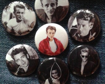 James Dean Button - Etsy