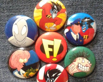 Dexter's Laboratory Button Set 1 Pinback | Etsy