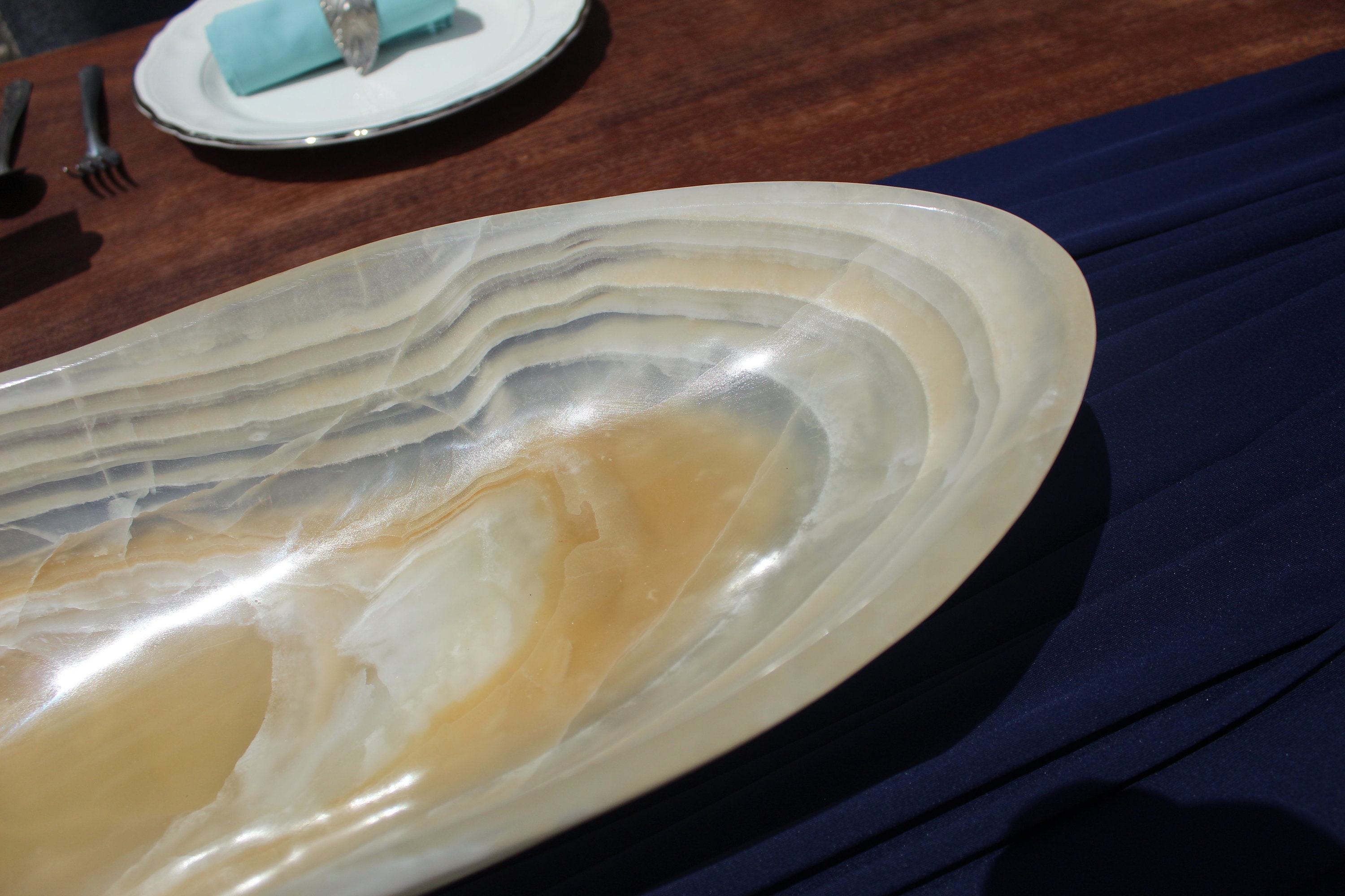 Natural Stone Canoes Modern Beautiful Onyx Mexican Wholesale - Etsy