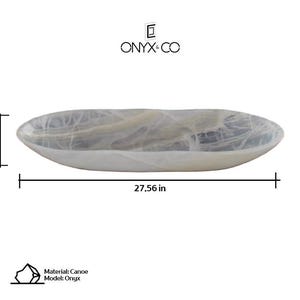 Beautiful Home Decor Natural Stone Canoes Onyx Handcrafted - Etsy