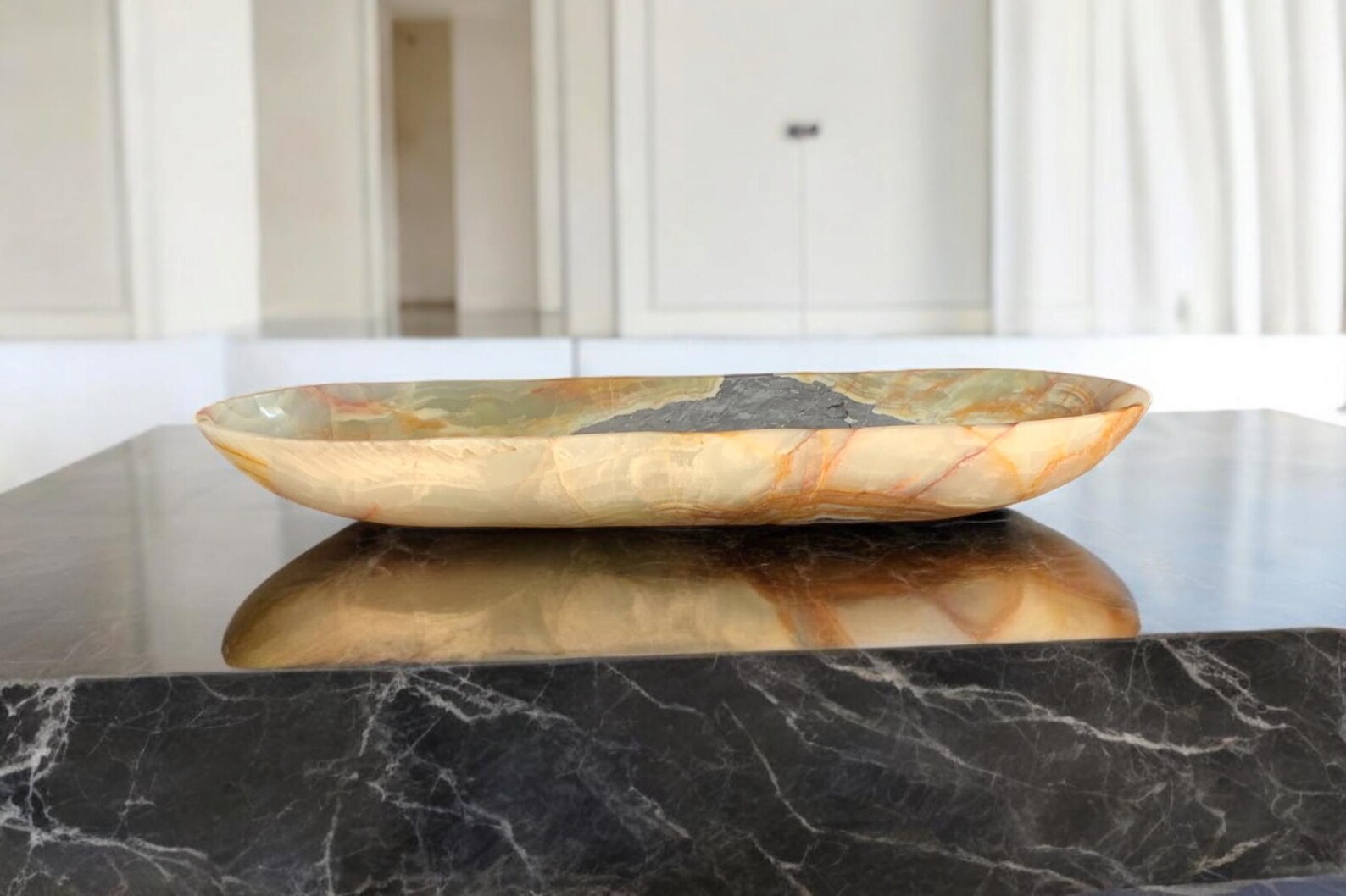 Natural Stone Canoes Modern Beautiful Home Decor Onyx Mexican Wholesale ...
