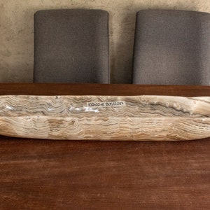 Beautiful Modern Natural Stone Canoes Onyx Handcrafted - Etsy