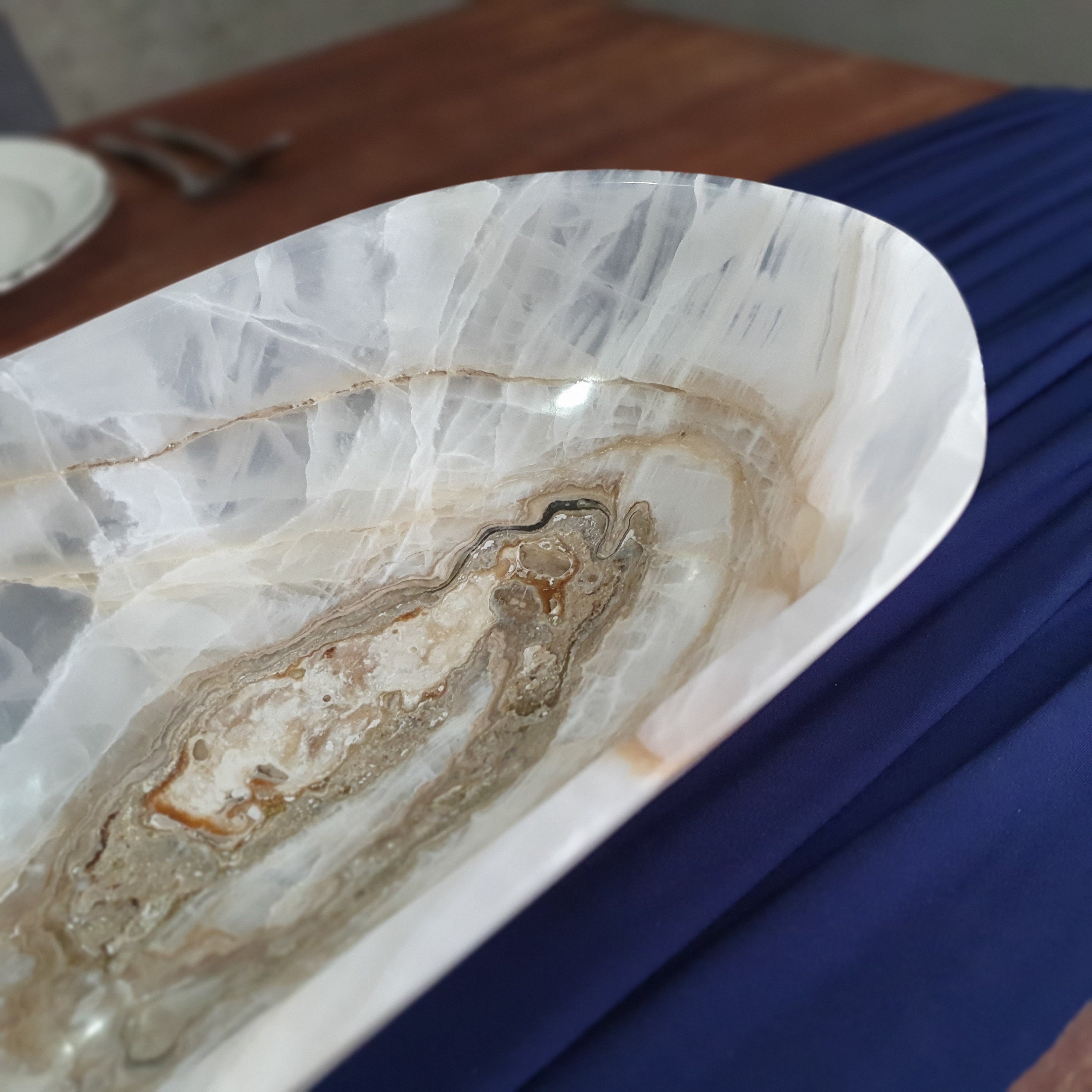 Natural Stone Canoes Modern Beautiful Onyx Mexican Wholesale - Etsy