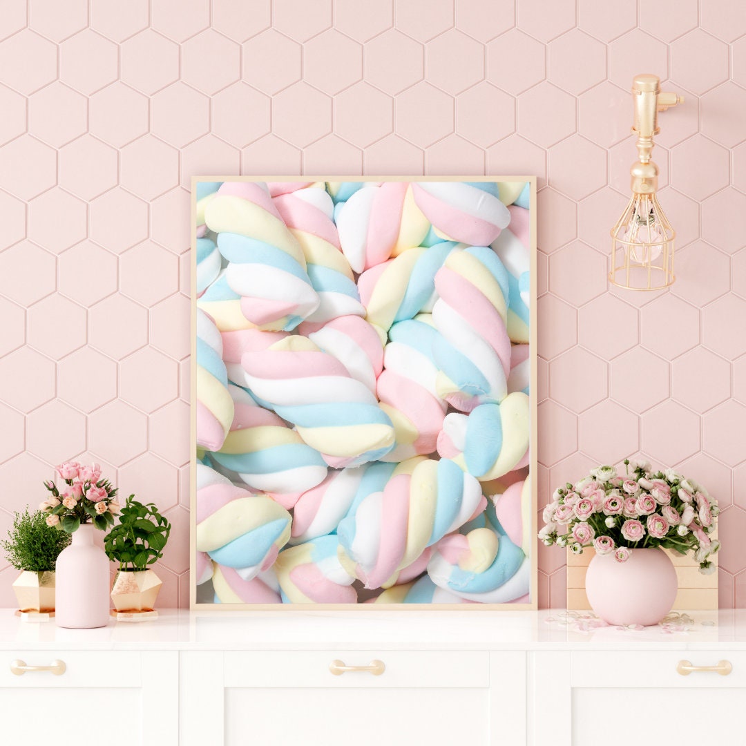 Flump Wall Print Marshmallow Wall Poster Pastel Candy Wall - Etsy UK