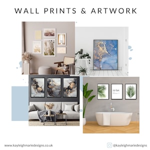 Emerald Green & Gold Ankh Symbol Wall Print, Ancient Egyptian Ankh Wall ...