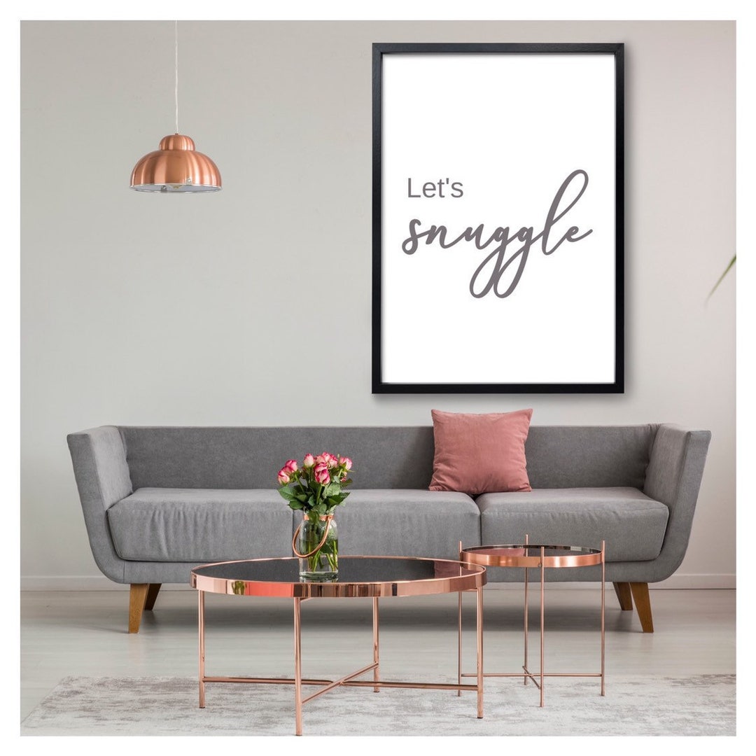 Home Prints, Let's Snuggle, Bedroom Prints, Wall Accessories, Wall ...